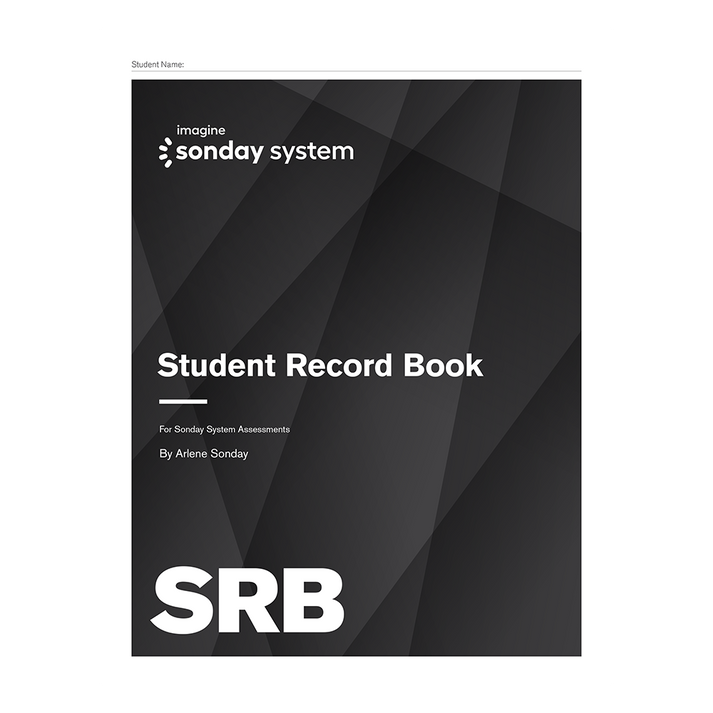 Imagine Sonday System - Student Record Book (2025) – IMAGINE SONDAY SYSTEM