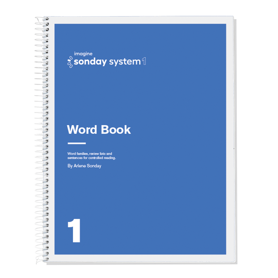 Imagine Sonday System - Sonday System 1 Word Book – IMAGINE SONDAY SYSTEM