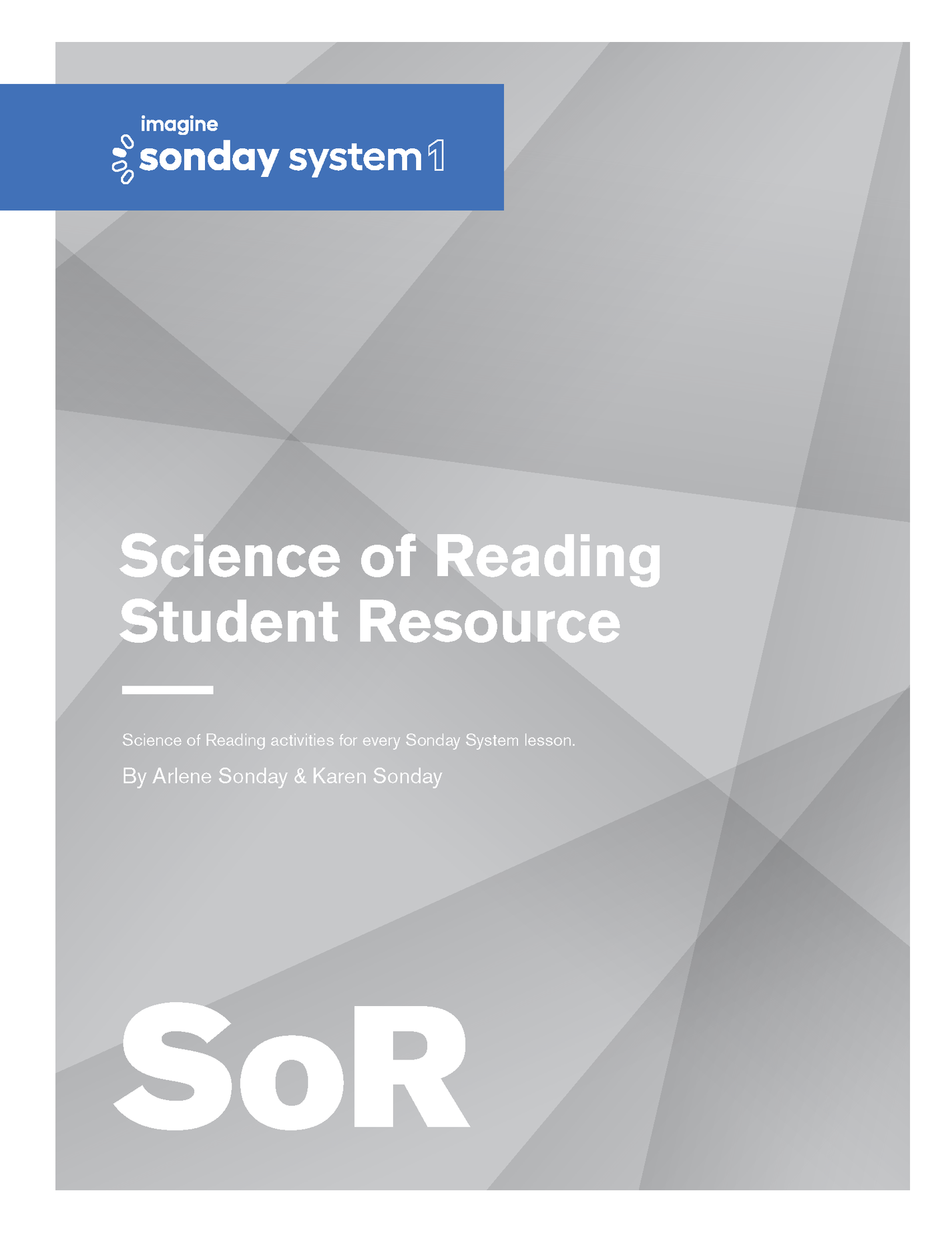 Imagine Sonday System - Sonday System 1 Science of Reading Bundle (Stu ...